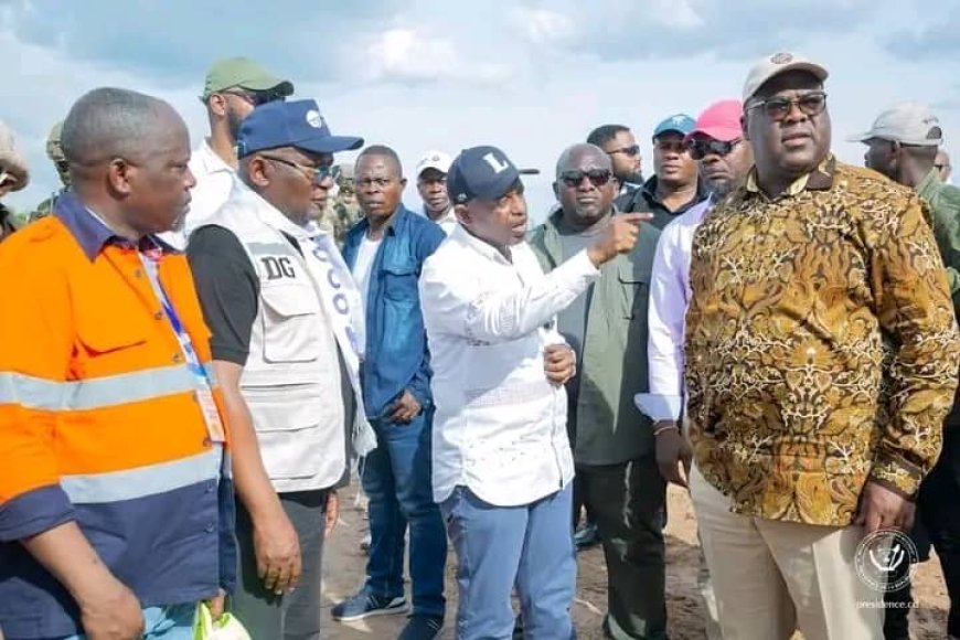 KANANGA : Félix Tshisekedi tient à la réalisation de la route Kalambambuji - Wise.cd - le média ...